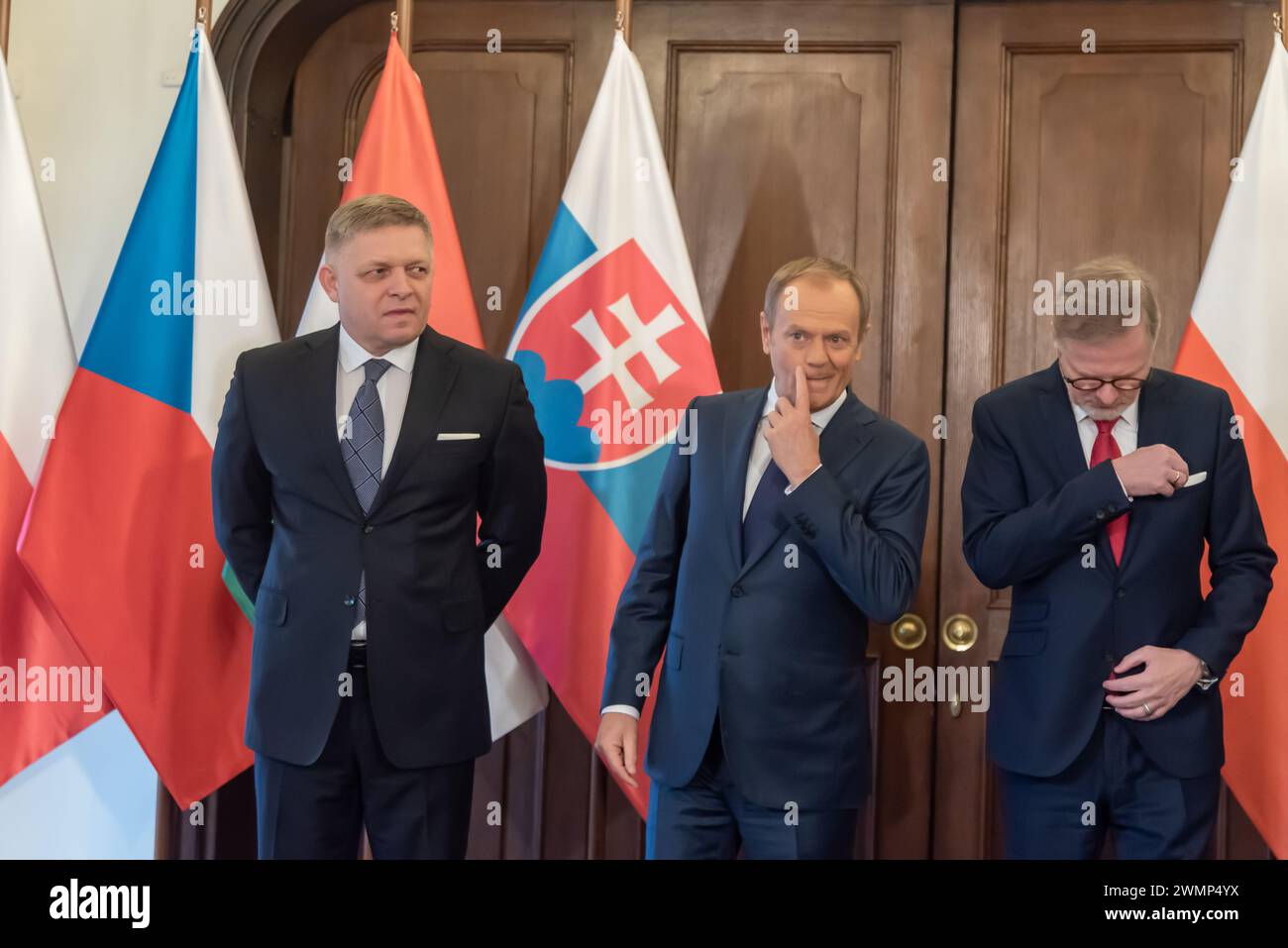 From left czech prime minister hi-res stock photography and images - Alamy