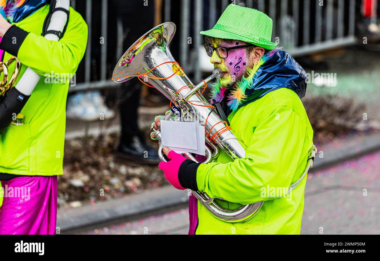 Impressionen des grossen Fasnachtsumzug der 66. Bassersdorfer Fasnacht ...