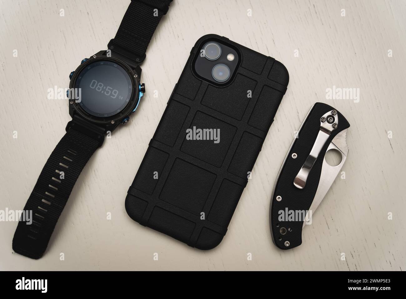 Edc gear hi-res stock photography and images - Alamy