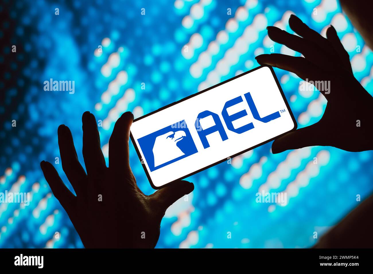 In this photo illustration, the American Equity Investment Life Holding ...