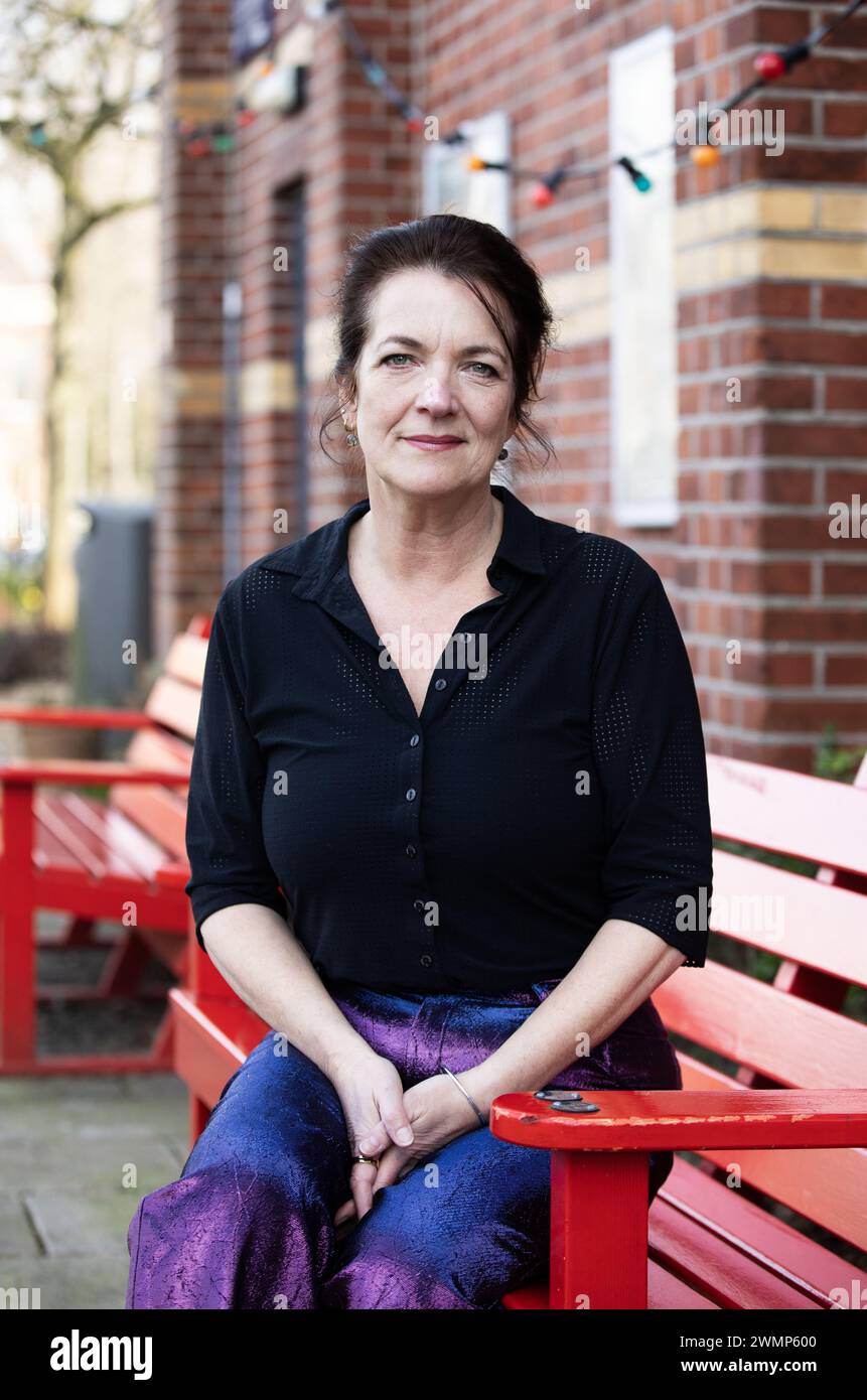 AMSTERDAM - Malou Gorter during a press meeting for the new drama ...