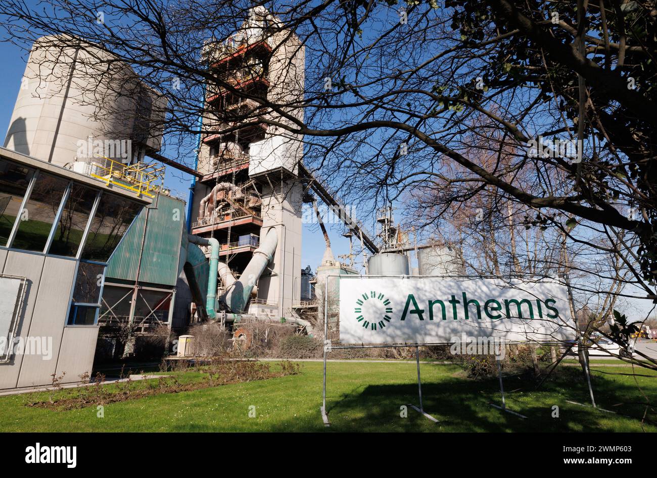 Antoing, Belgium. 27th Feb, 2024. Illustration shows the logo of ...