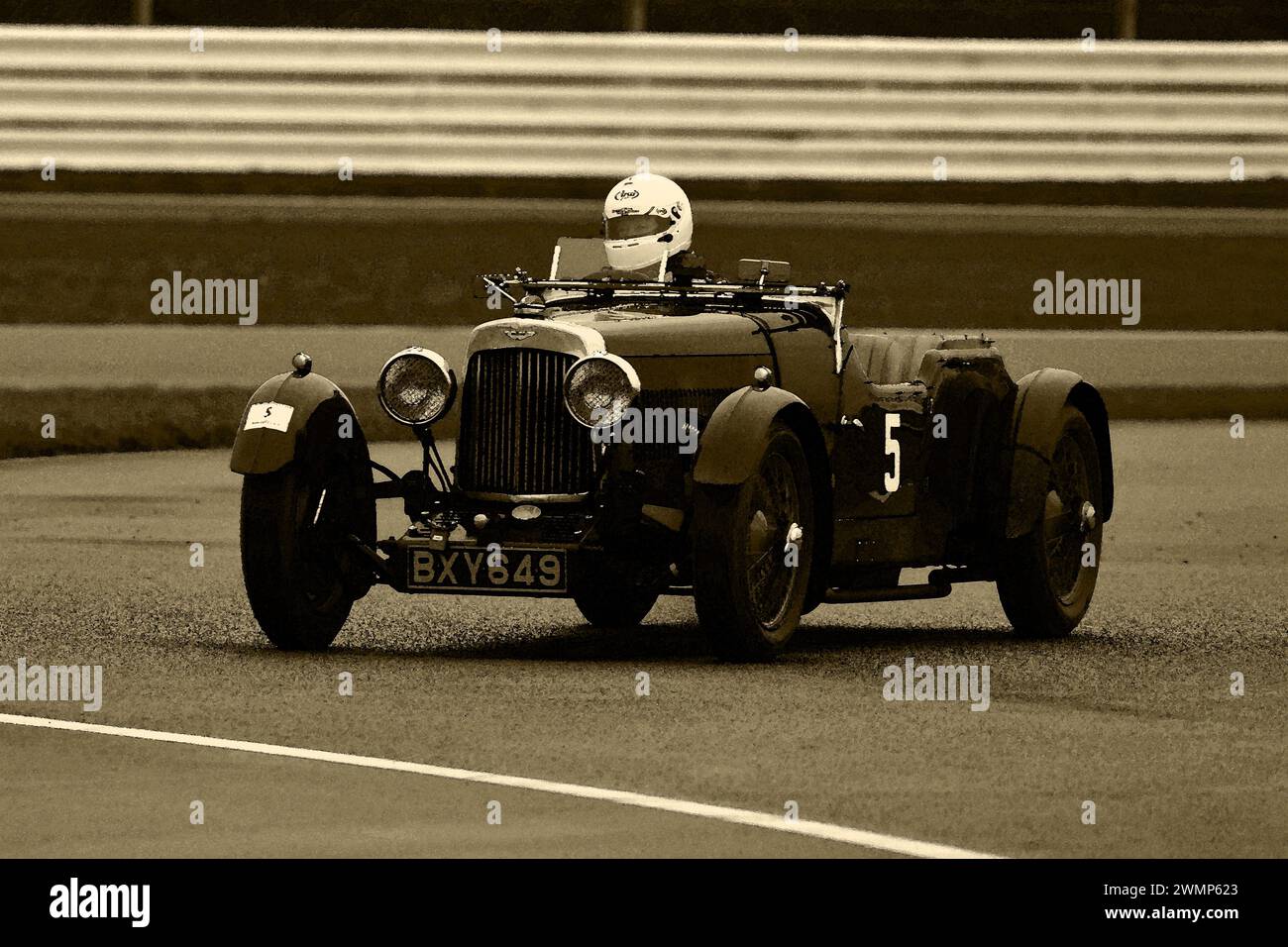Edward Bradley, Aston Martin Mark III, First run in 1952 the Pomeroy ...