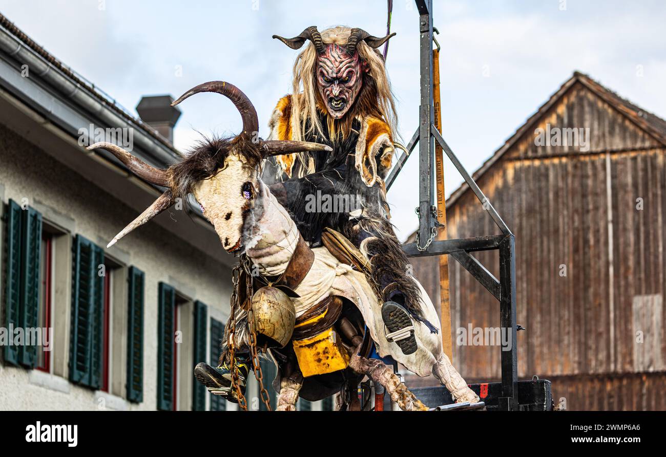 Impressionen des grossen Fasnachtsumzug der 66. Bassersdorfer Fasnacht ...