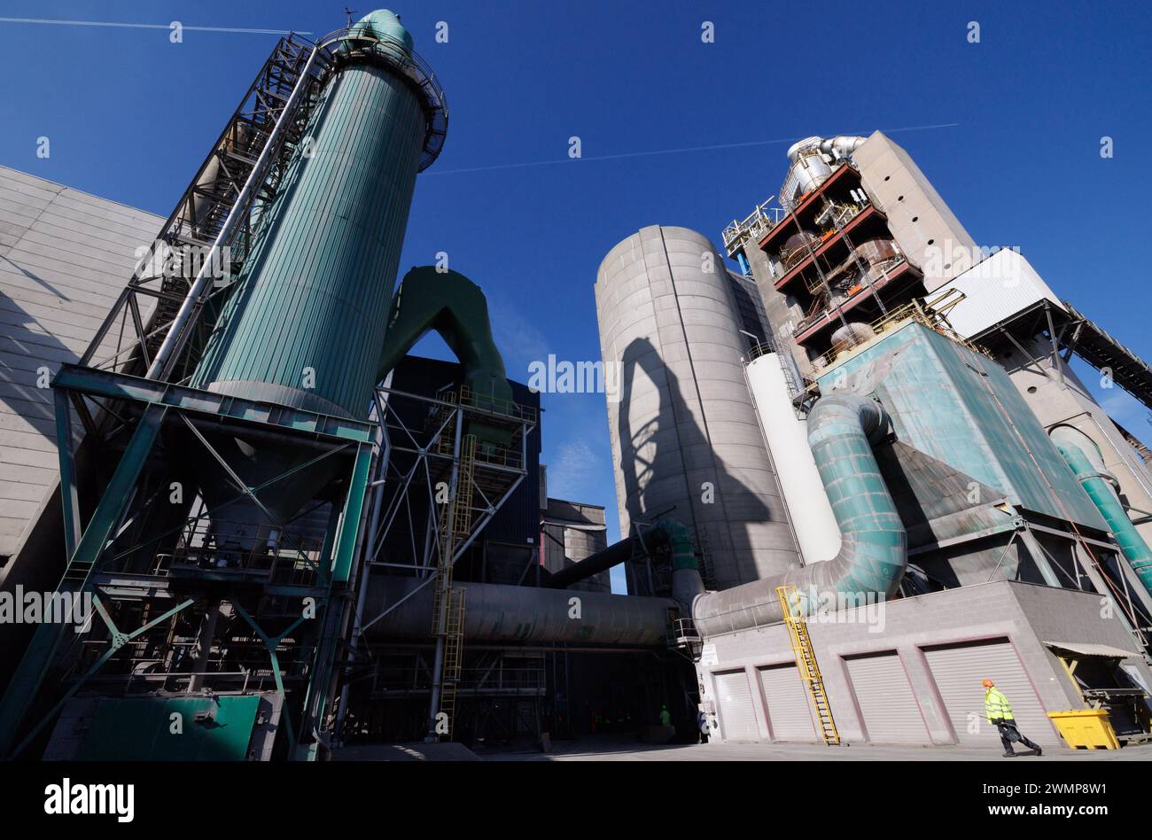 Antoing, Belgium. 27th Feb, 2024. Illustration shows the plant at a ...