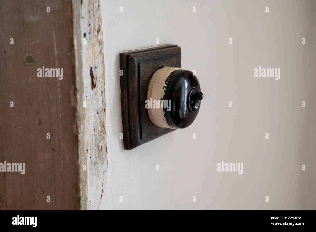 1940's light switch at Charleston, East Sussex, England Stock Photo - Alamy