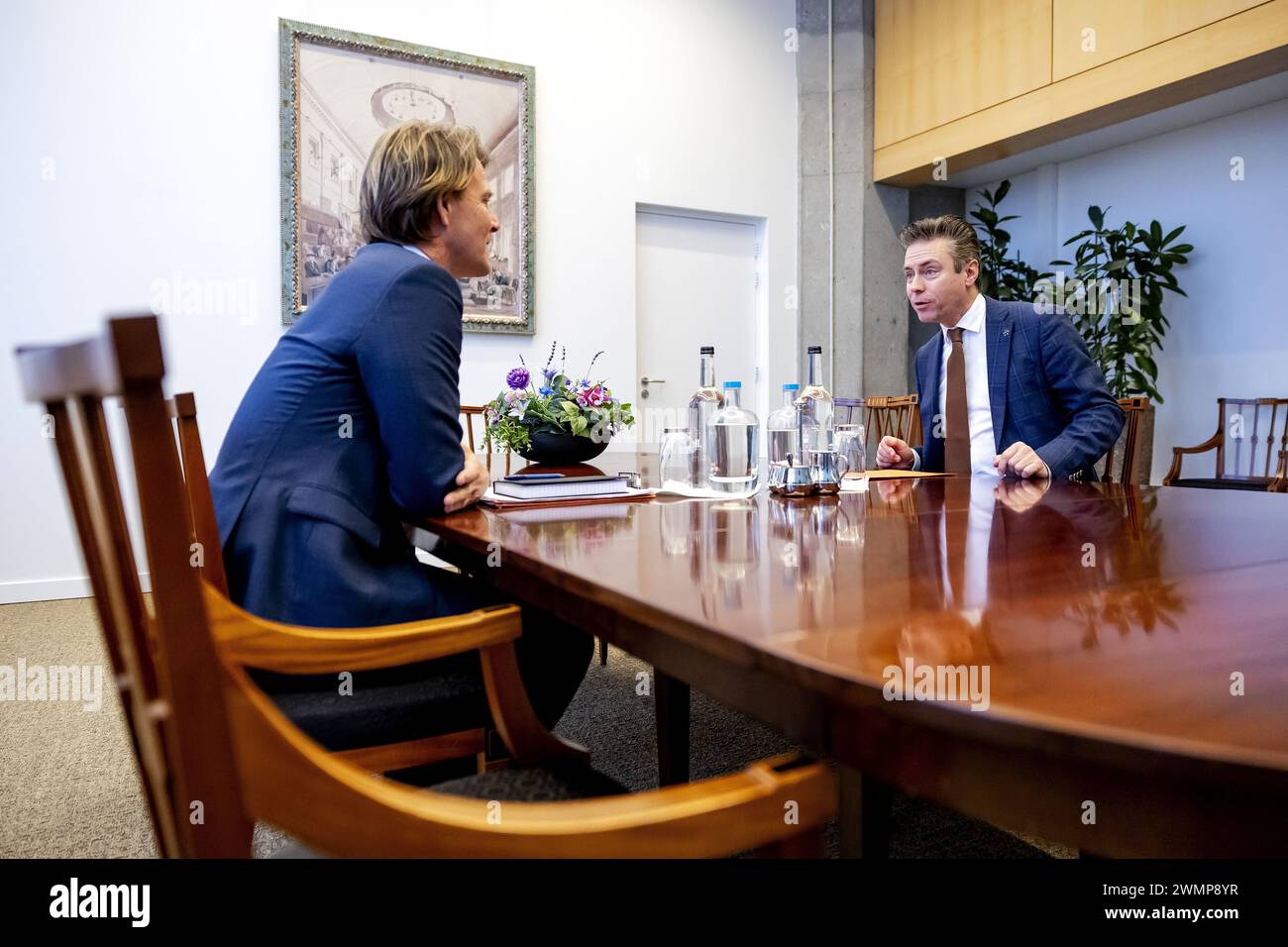 The Hague, Netherlands. 27th Feb, 2024. THE HAGUE - Informer Kim ...