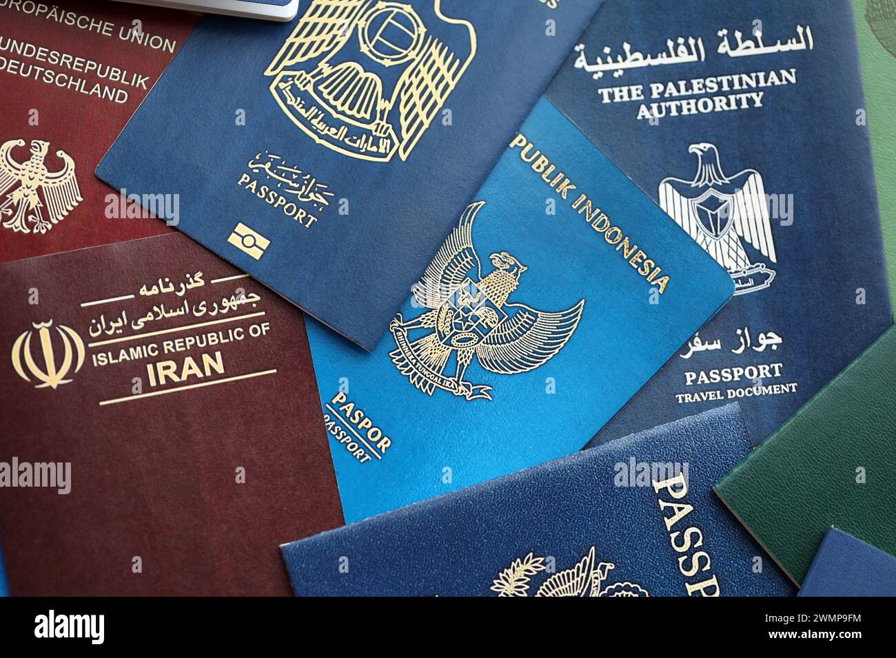 Various passports hi-res stock photography and images - Alamy