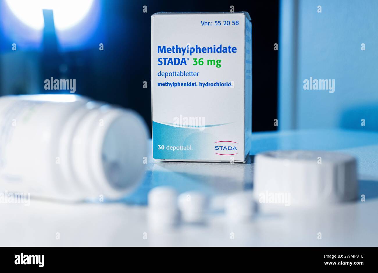 Methylphenidate, medication to treat ADHD, from Stada Arzneimittel AG ...