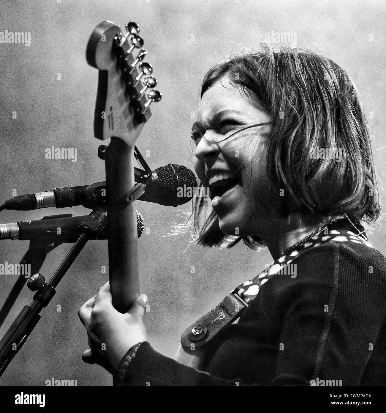 Guitarist us rock band Black and White Stock Photos & Images - Alamy