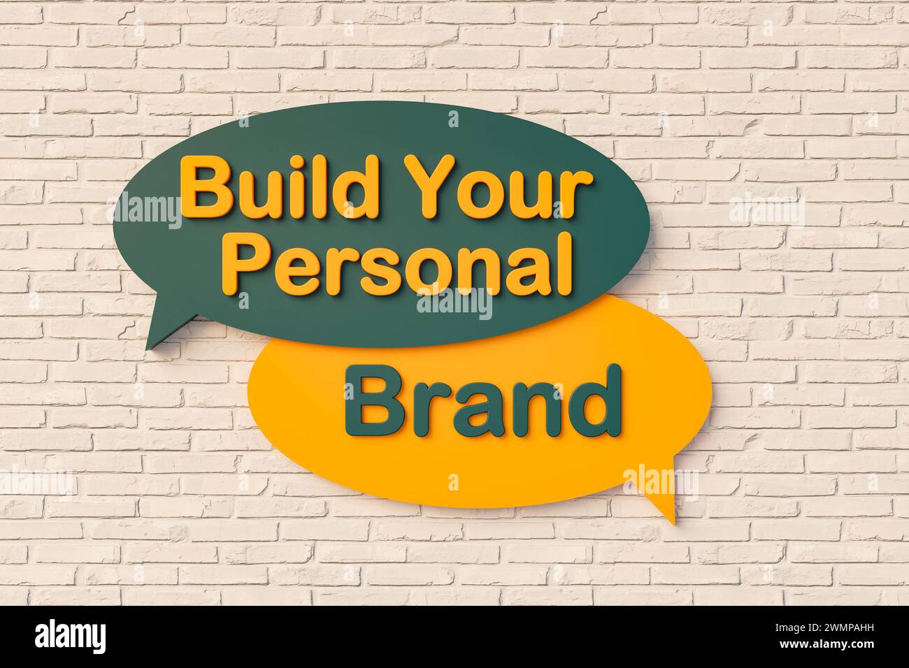 Build your personal brand. Build your personal brand. Cartoon speech ...