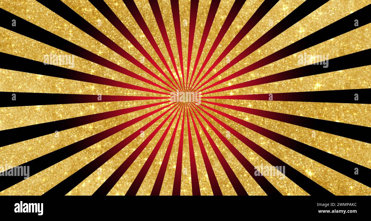 Abstract Backgrounds. Golden Lines Rotating Around the Center Stock ...