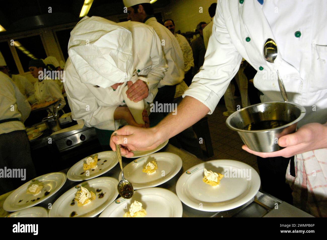 the arrangement of food in the catering industry and gastronomy the ...