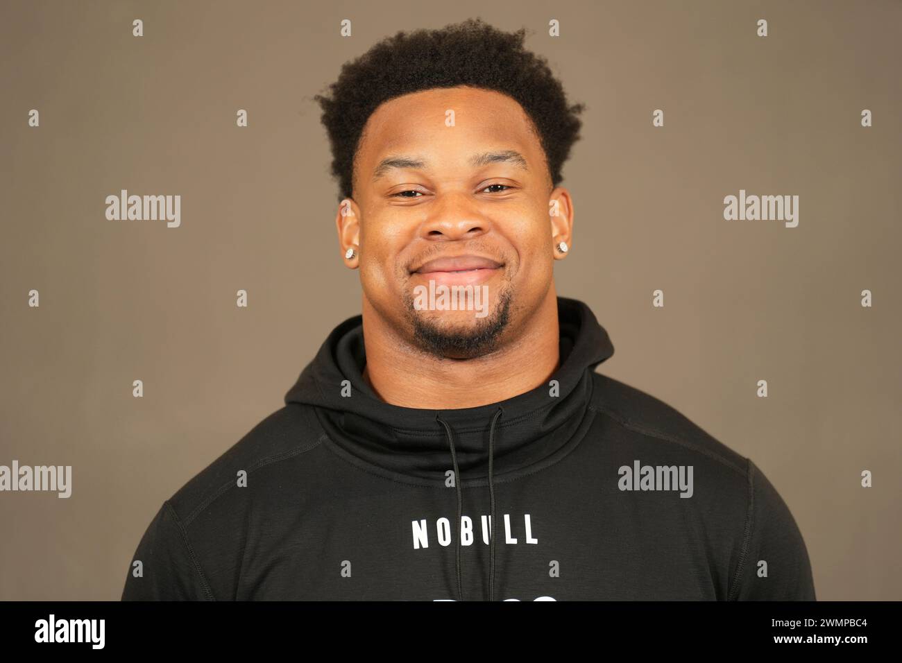Mississippi State linebacker Nathaniel Watson poses for a portrait at ...