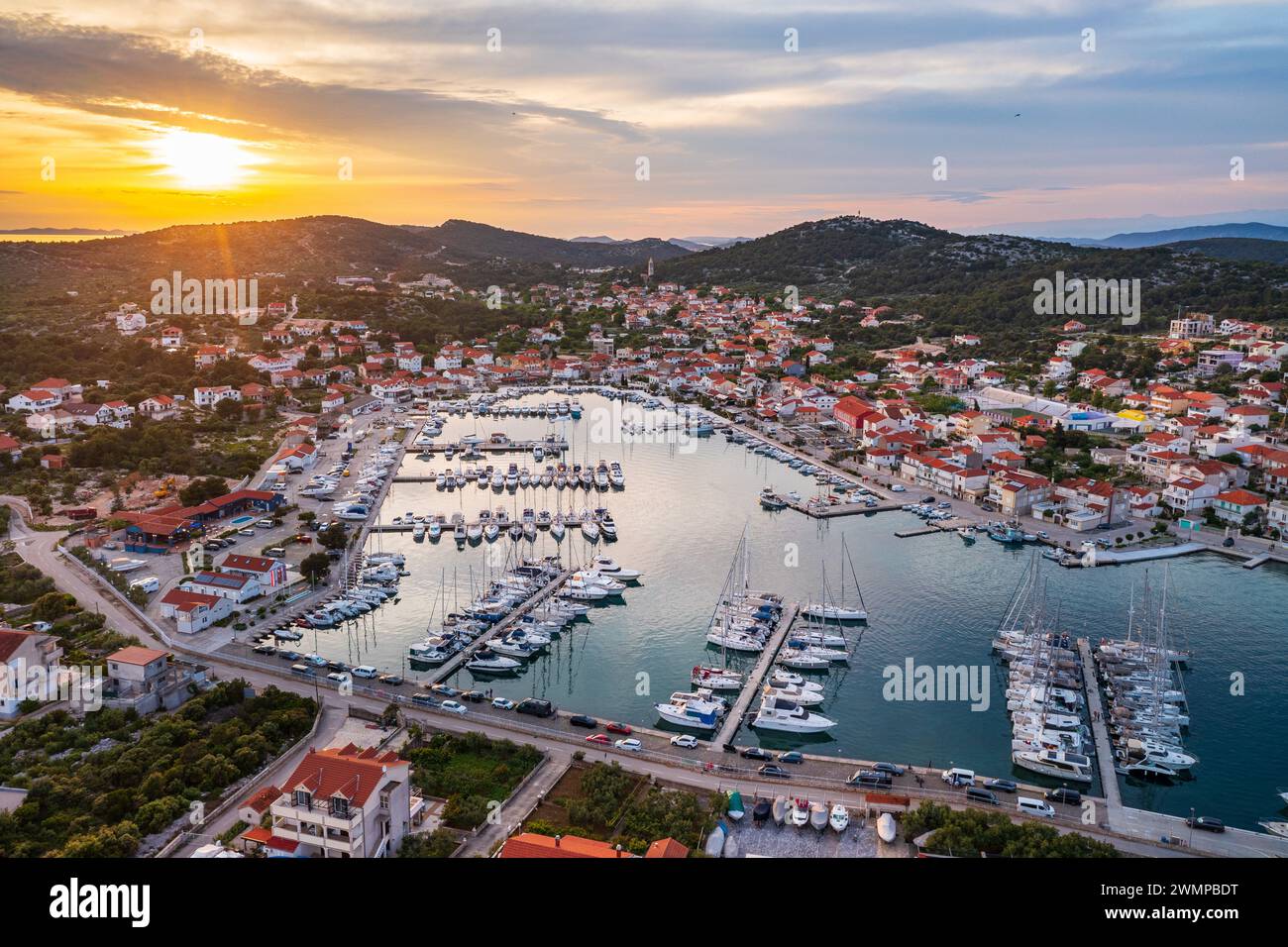 Jezera, island Murter Stock Photo - Alamy