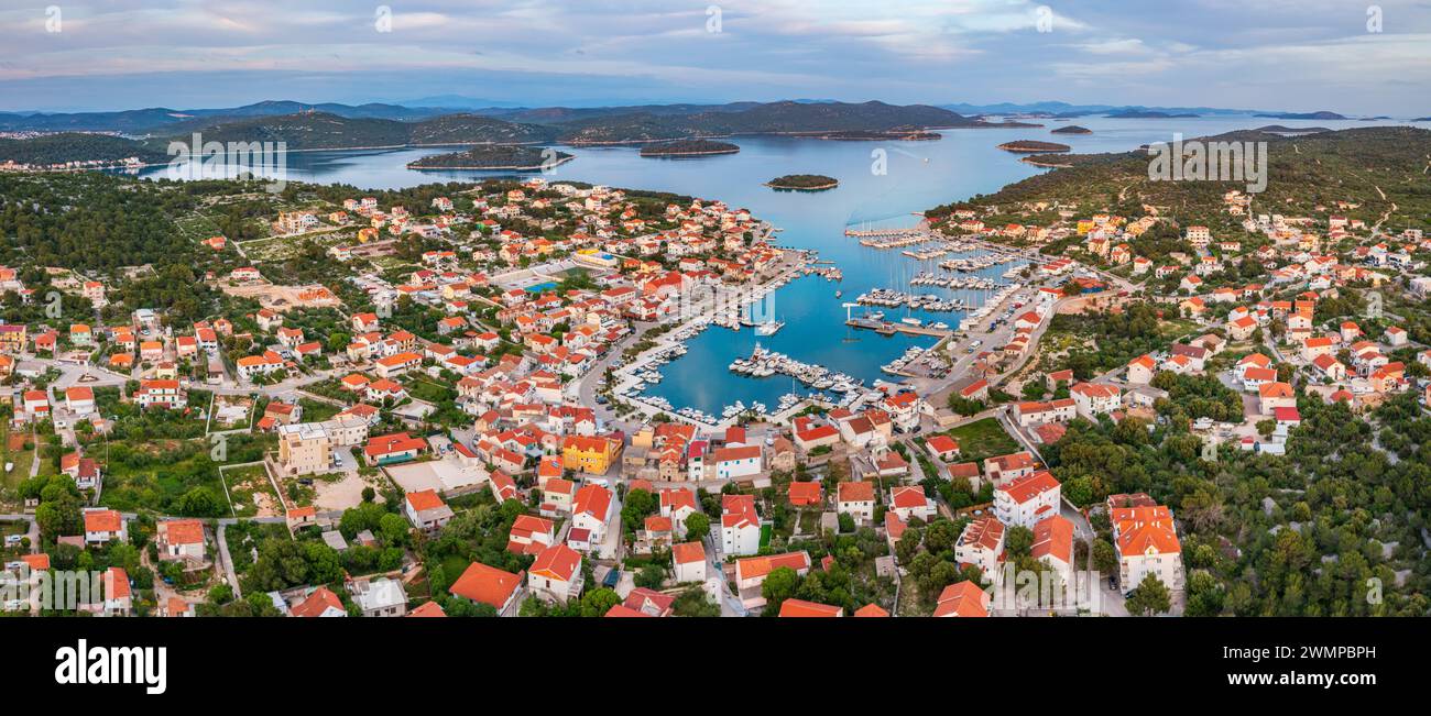 Jezera, island Murter Stock Photo - Alamy