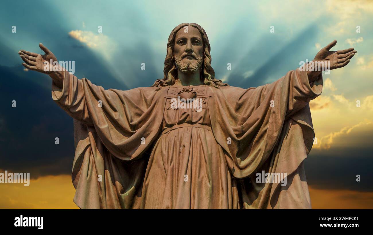 Jesus Christ Statue Stock Photo - Alamy