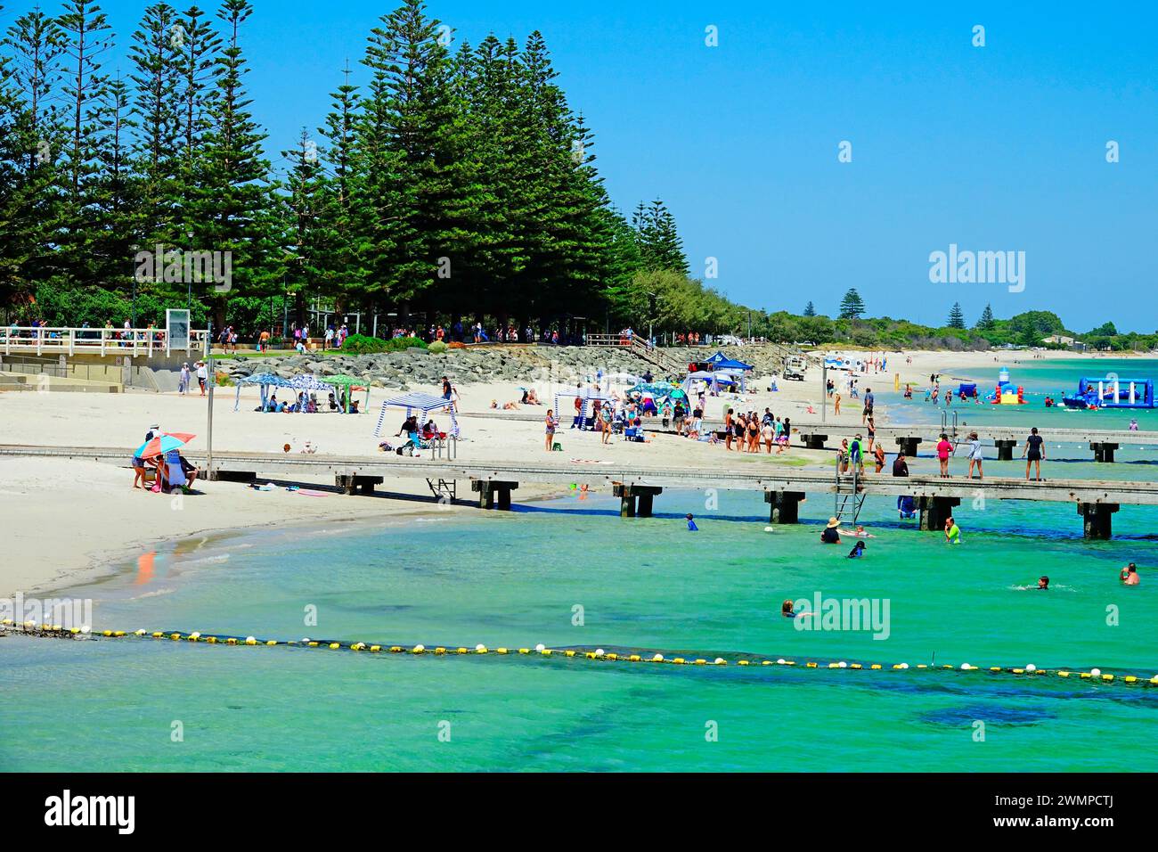 Busselton Australia Beach and Foreshore Western Australia Indian Ocean ...