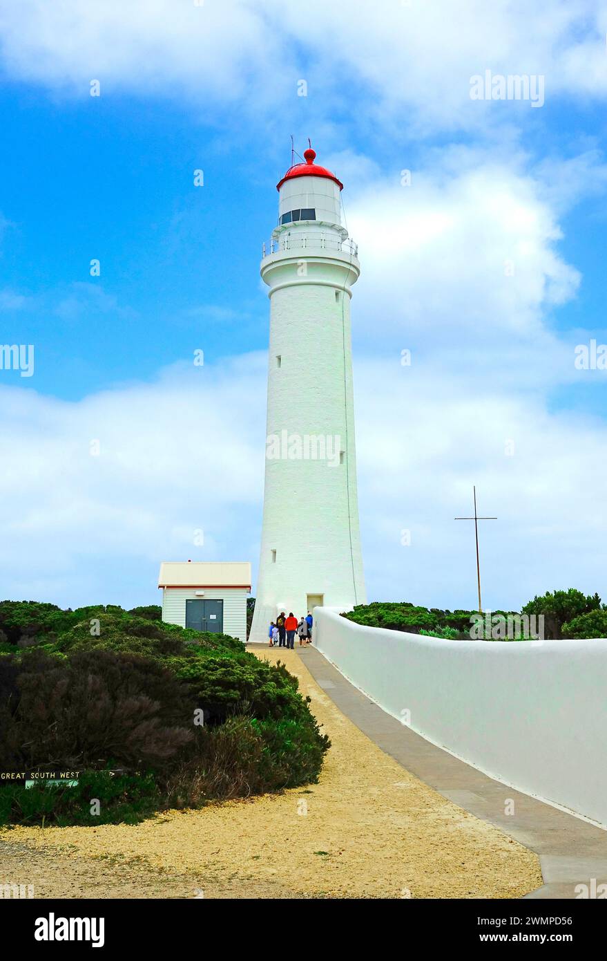 Cape Nelson Lighthouse Portland Australia Victoria Indian Ocean Stock ...