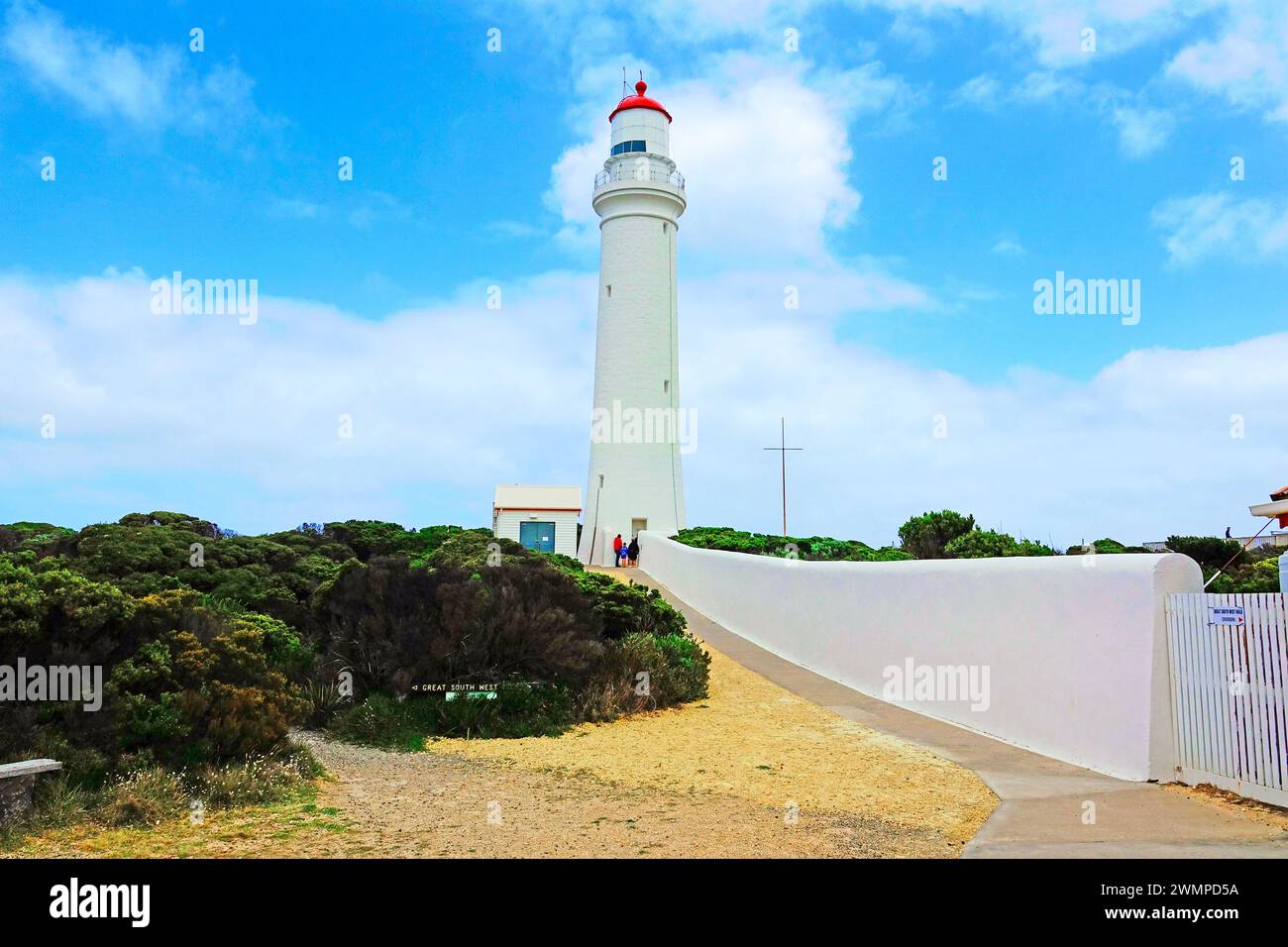Cape Nelson Lighthouse Portland Australia Victoria Indian Ocean Stock ...