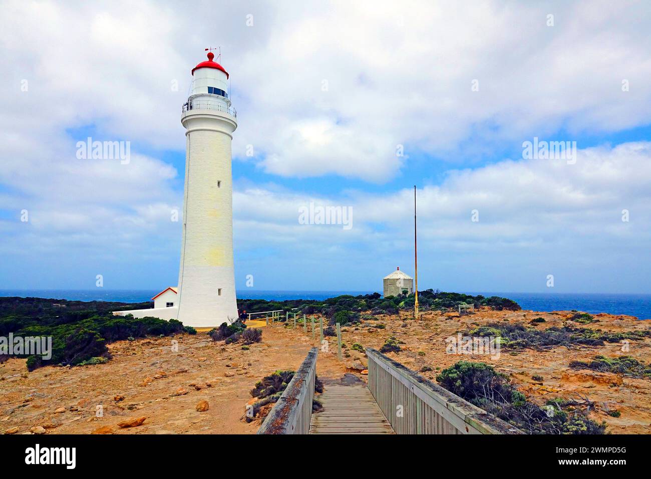 Cape Nelson Lighthouse Portland Australia Victoria Indian Ocean Stock ...
