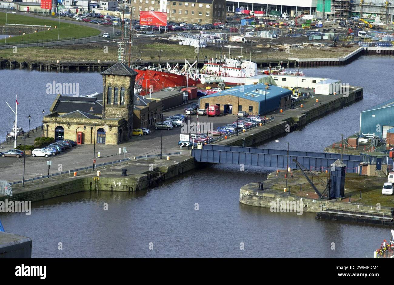 Scotland's busiest port, The Port of Leith, Edinburgh Stock Photo - Alamy