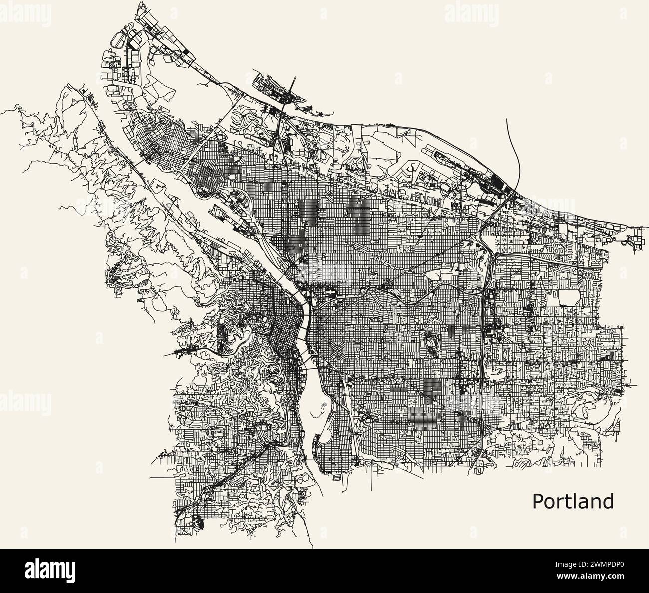 Zoom able map hi-res stock photography and images - Alamy