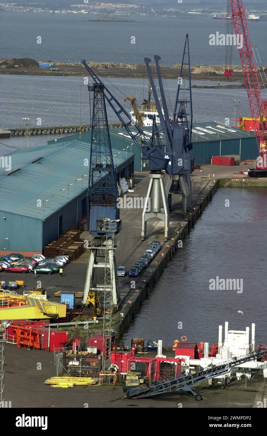 Scotland's busiest port, The Port of Leith, Edinburgh Stock Photo - Alamy