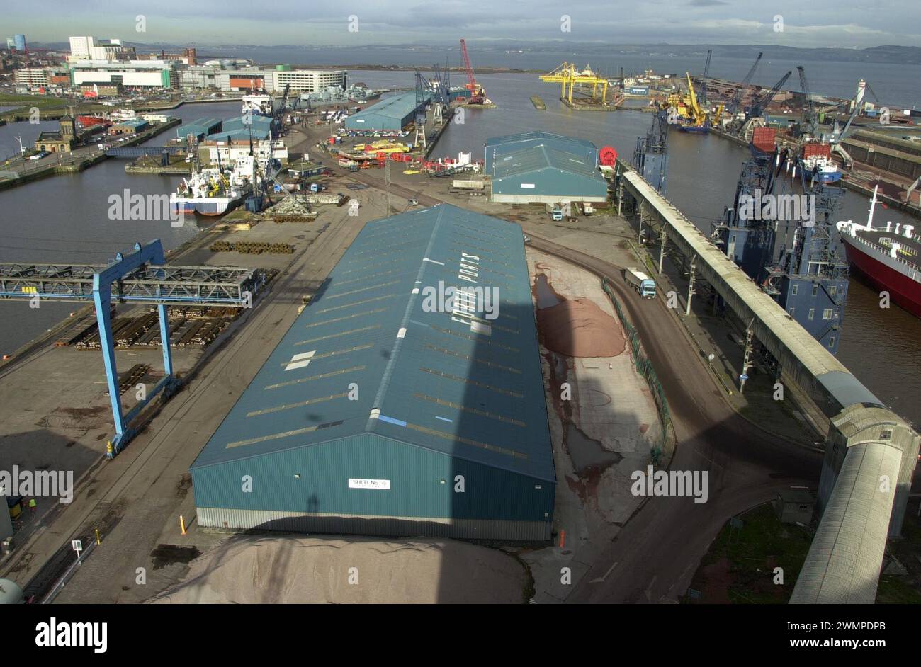 Scotland's busiest port, The Port of Leith, Edinburgh Stock Photo - Alamy