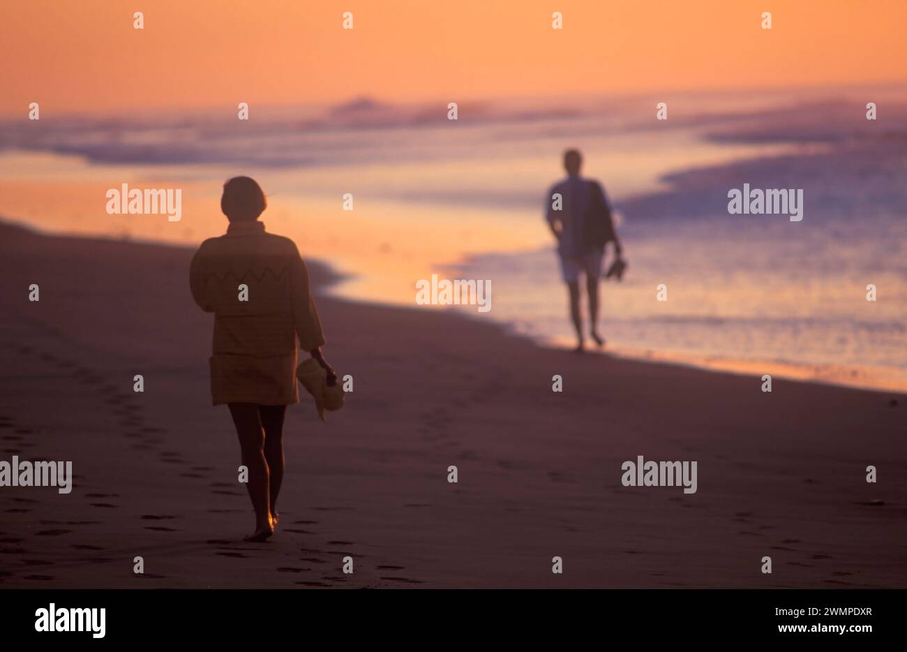 Walk on the beach Stock Photo - Alamy