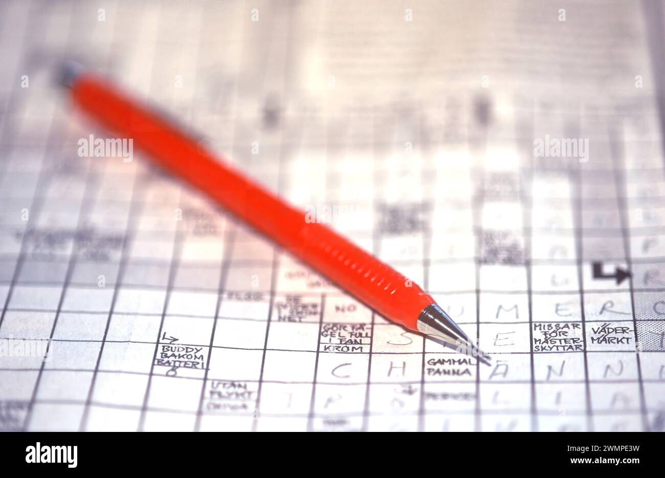 Korsord hi-res stock photography and images - Alamy