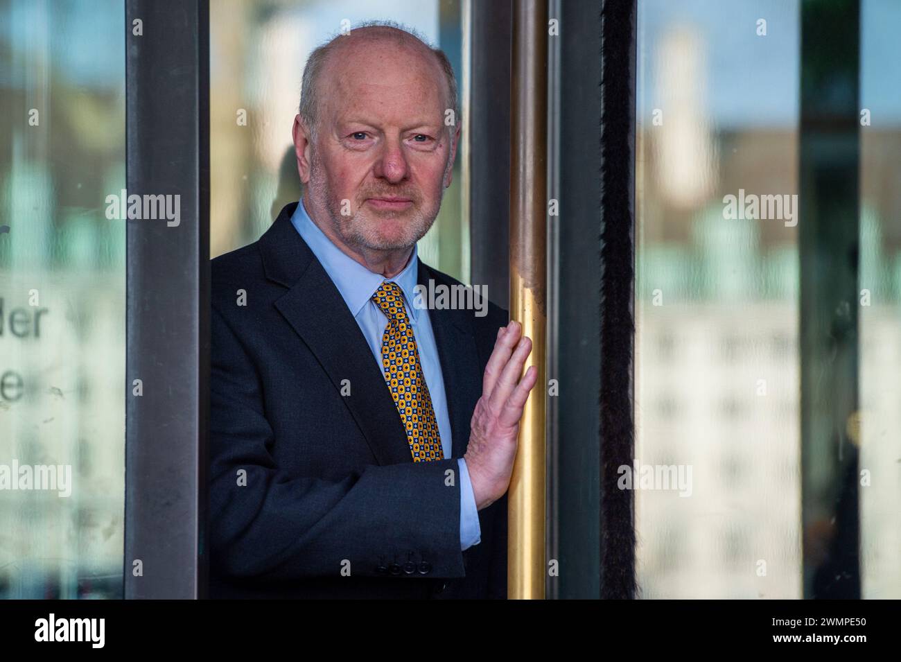 London, England, UK. 27th Feb, 2024. Former sub-postmaster and ...