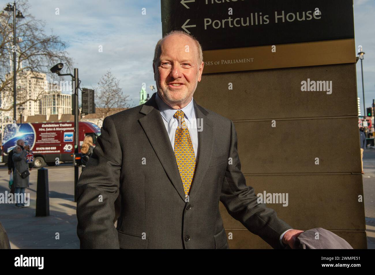 London, England, UK. 27th Feb, 2024. Former sub-postmaster and ...