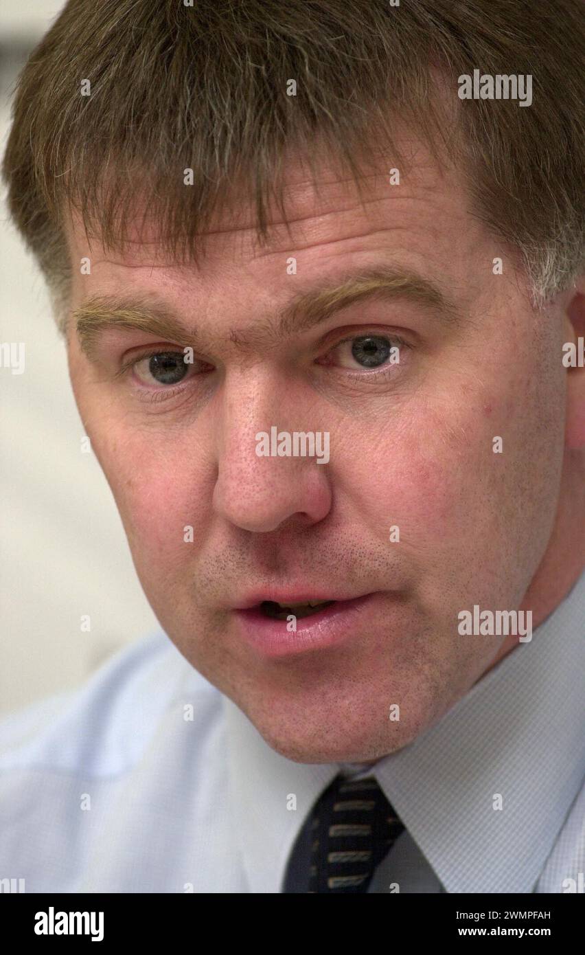 Scottish NFU President Jim Walker fights with his emotions as he briefs ...