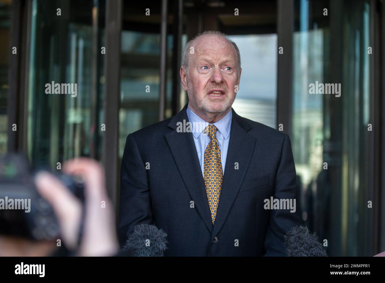 London, England, UK. 27th Feb, 2024. Former sub-postmaster and founder ...