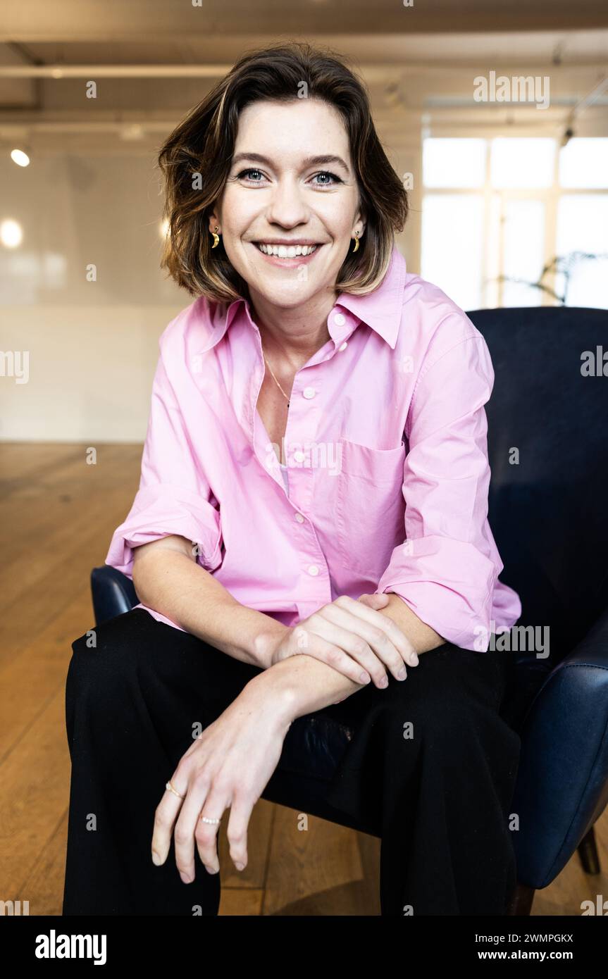 AMSTERDAM - Juliet Schellekens during the presentation of the graphic ...
