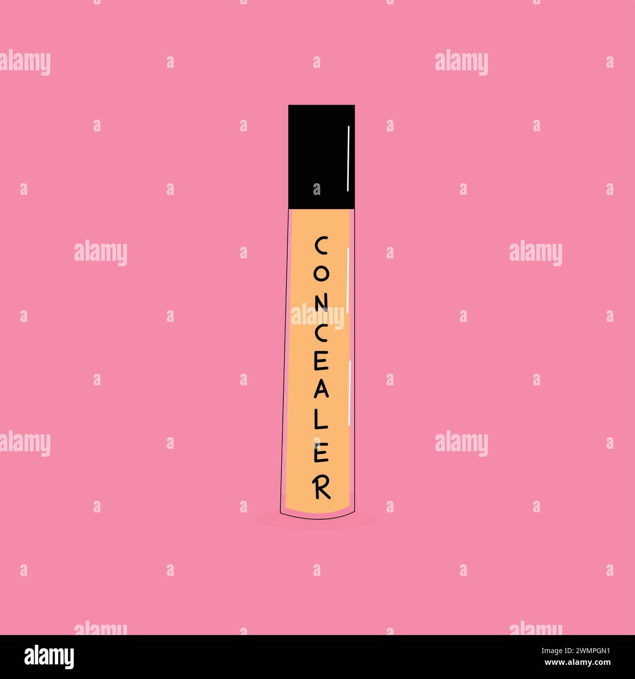 Liquid Concealer Vector Stock Vector Image & Art - Alamy