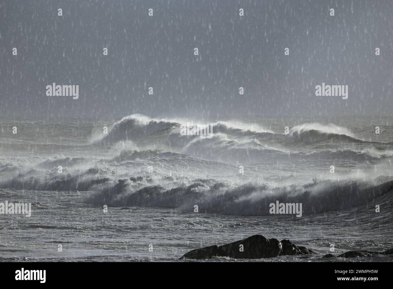 Cold windy rainy hi-res stock photography and images - Alamy