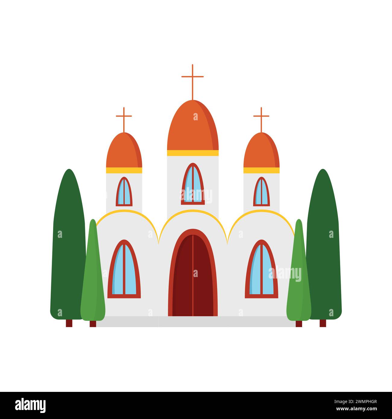 Monastery holy spirit Stock Vector Images - Alamy
