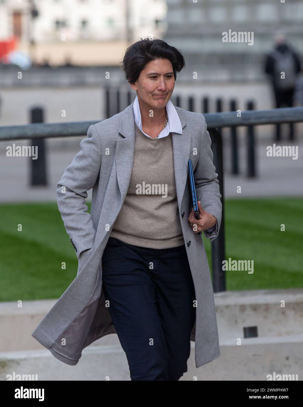 London, England, UK. 27th Feb, 2024. Head of the Government Finance ...