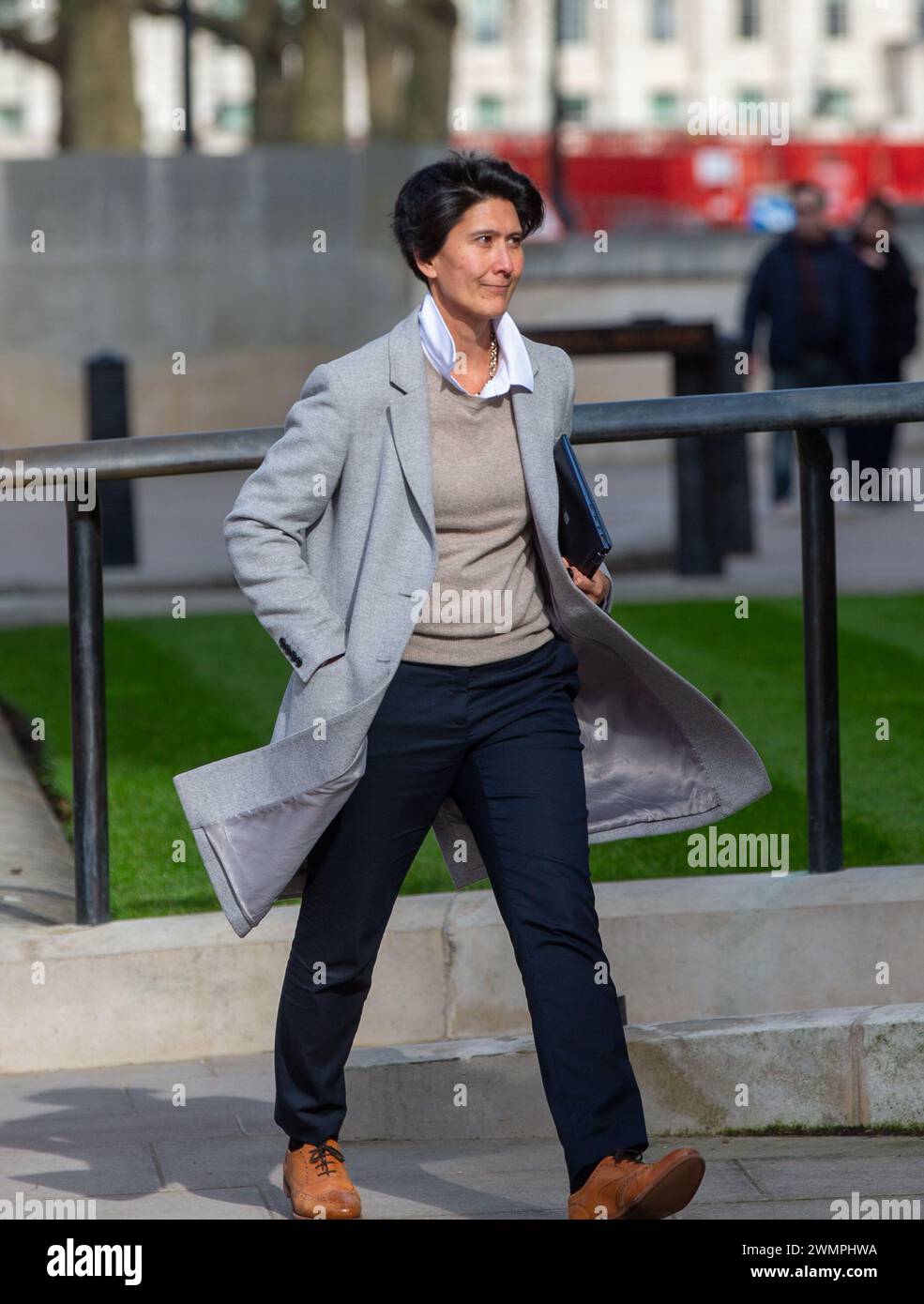 London, England, UK. 27th Feb, 2024. Head of the Government Finance ...