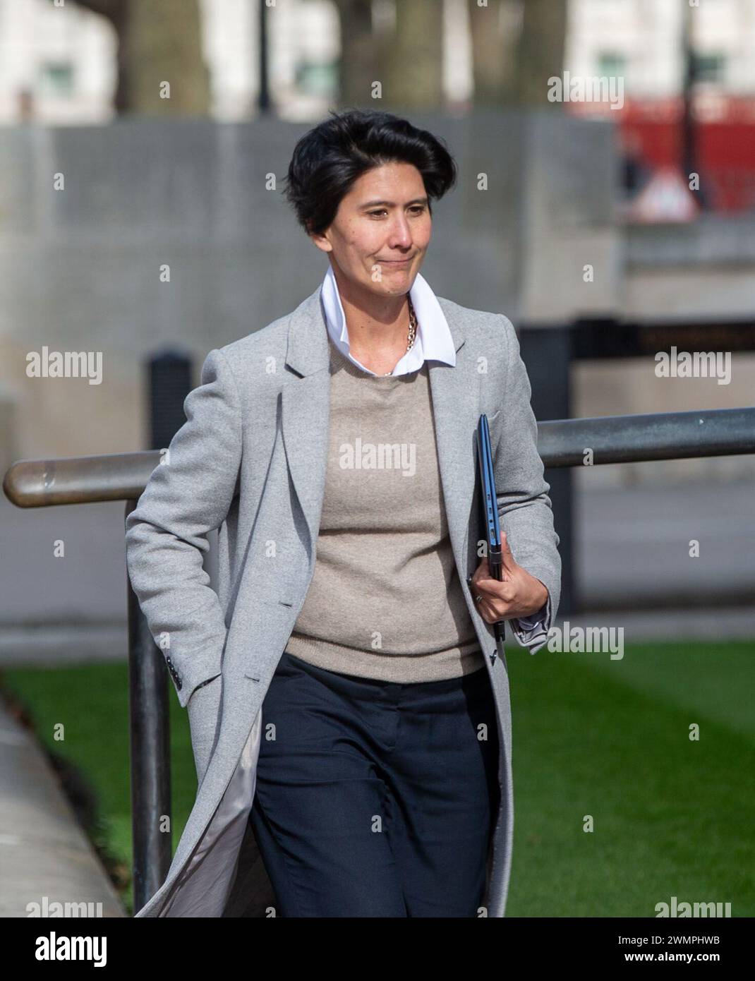 London, England, UK. 27th Feb, 2024. Head of the Government Finance ...