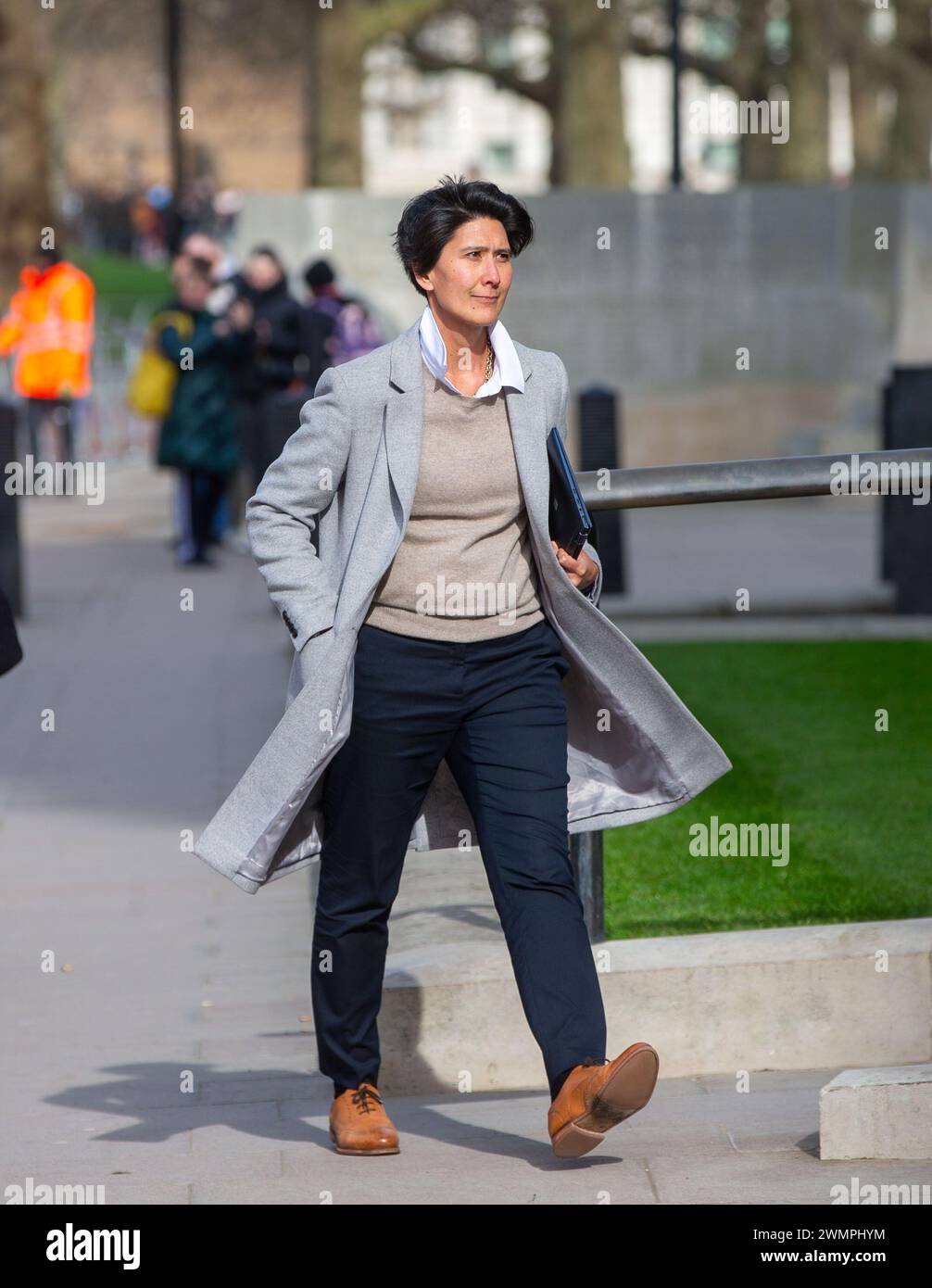 London, England, UK. 27th Feb, 2024. Head of the Government Finance ...