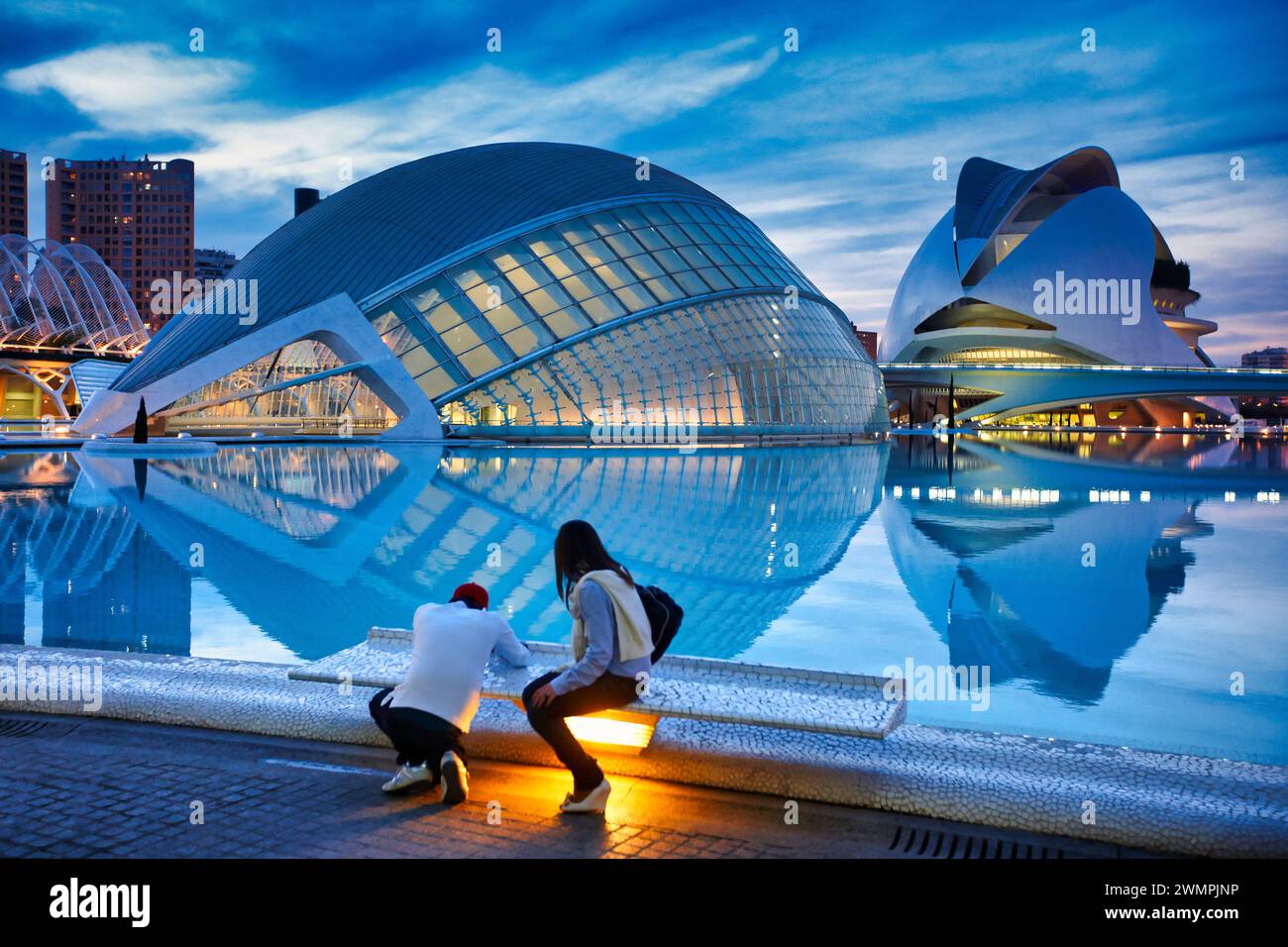 Palacio de las artes y las ciencias hi-res stock photography and images ...