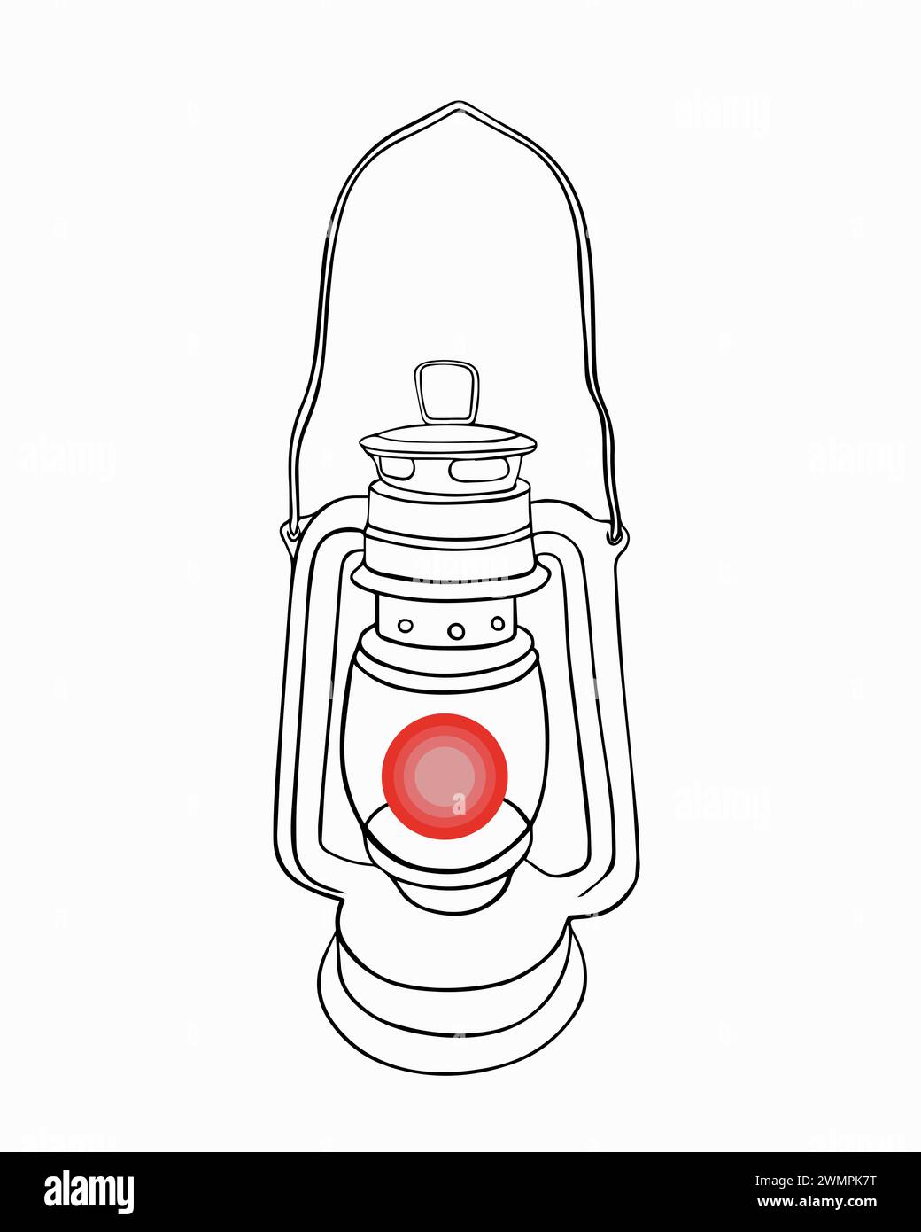 Outdoor light effect Stock Vector Images - Alamy