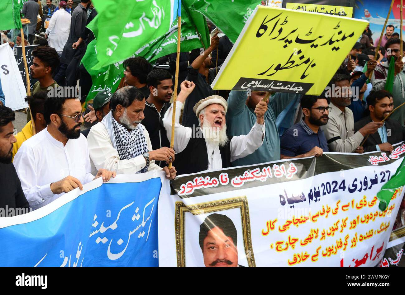 Members of Grand Democratic Alliance (GDA) and Jamat-e- Islami (JI) are ...