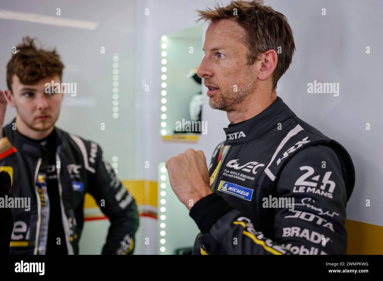 BUTTON Jenson (gbr), Hertz Team Jota, Porsche 963, portrait during the ...