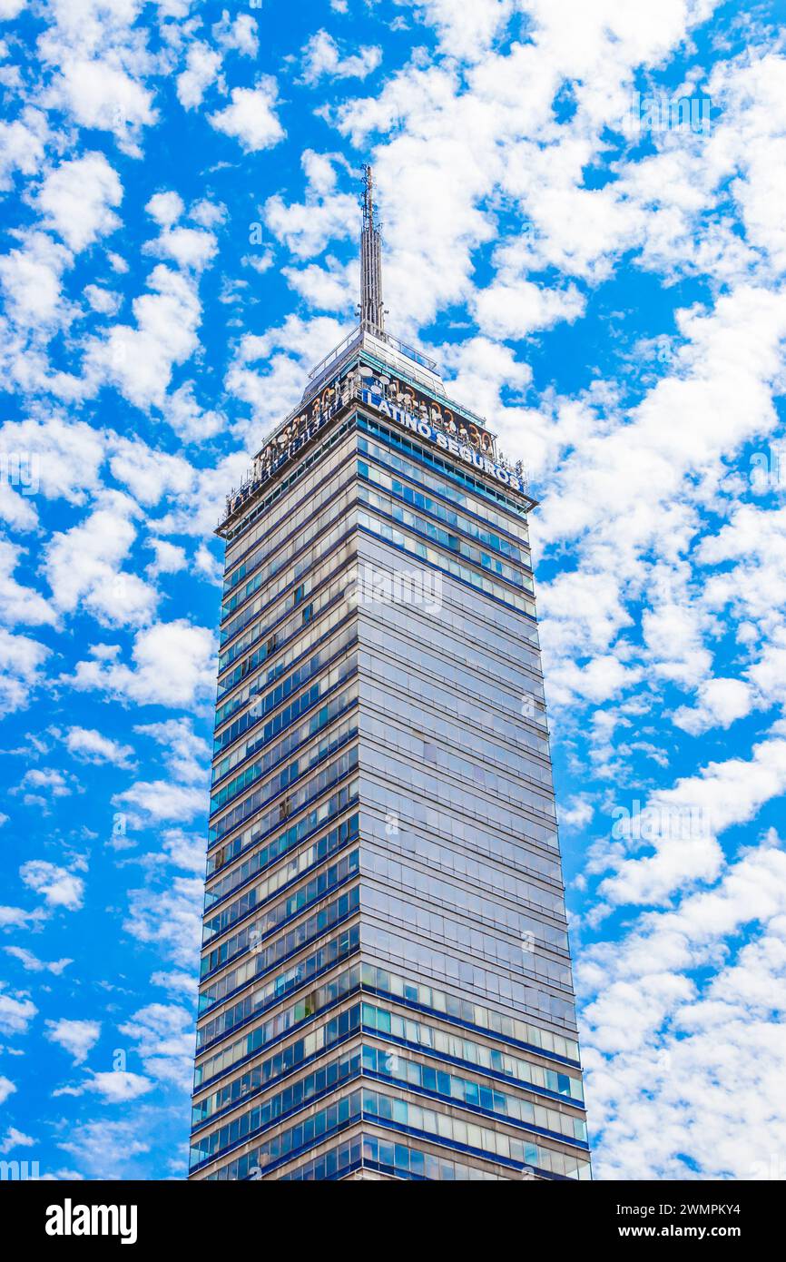 Torre Latinoamericana Skyscraper High Building And Landmark In Downtown ...