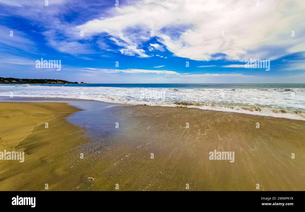 Beach And Seascape Shore With Beautiful Huge Big Surfer Waves In ...
