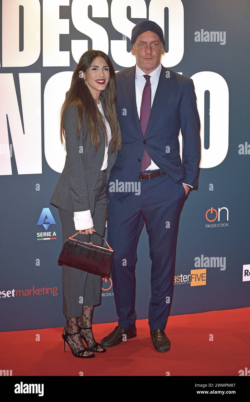 Rome, Italy. 26th Feb, 2024. ROME, ITALY - FEBRUARY 26: Andrea Ruggeri ...